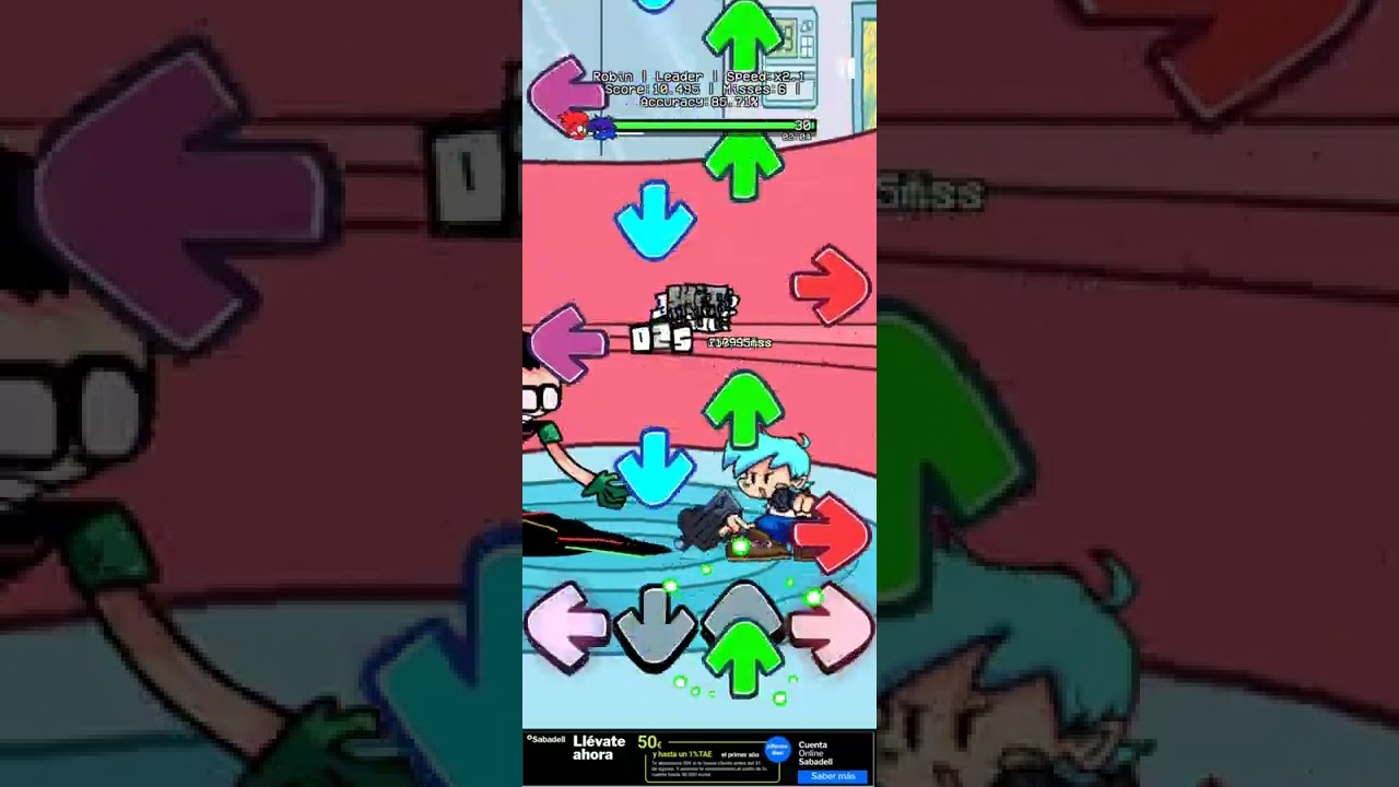 fnf vs Robin glichet fnf pibby temporada 2 - YouTube