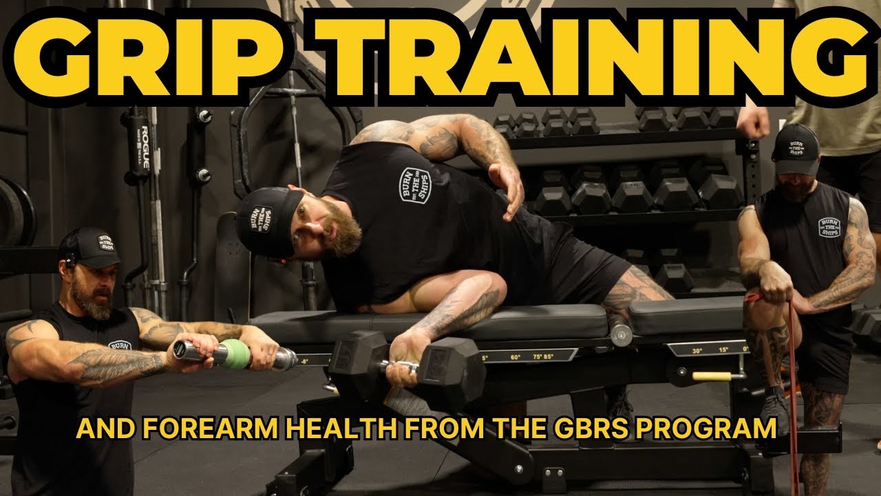 GRIP TRAINING and FOREARM HEALTH in the GBRS Performance Program - YouTube