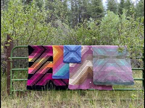 Light Work Crochet Blanket Tutorial- Tapestry Crochet and Intarsia Crochet