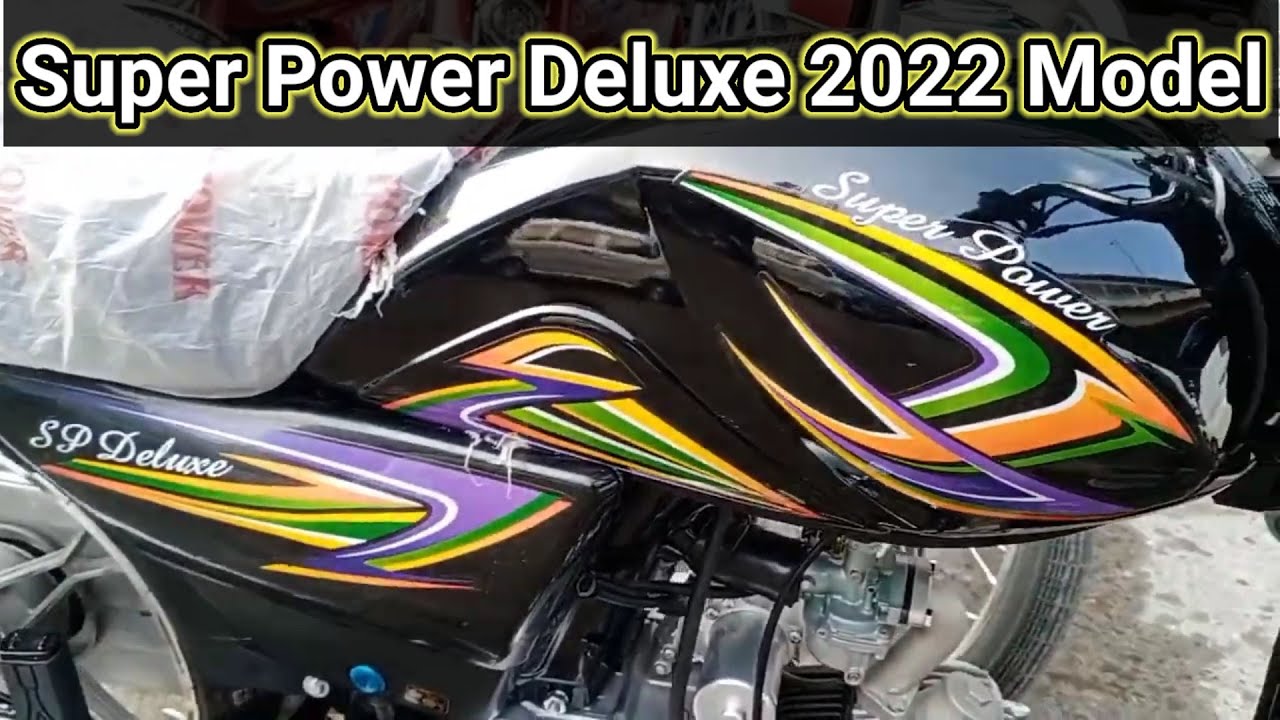 Super Power sp 70cc Deluxe 2022 Model Black Full Review (Alloy Rim ...
