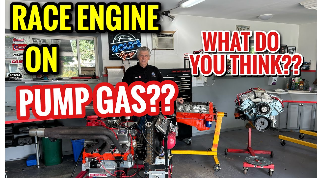 A PUMP GAS RACE ENGINE?? BUILDING A RACE WINNING 400 SBC - SAVING MONEY ...
