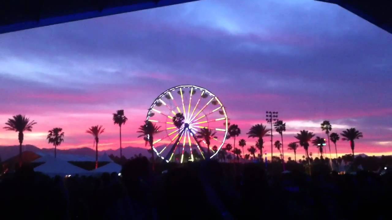 Coachella Sunset : r/Coachella