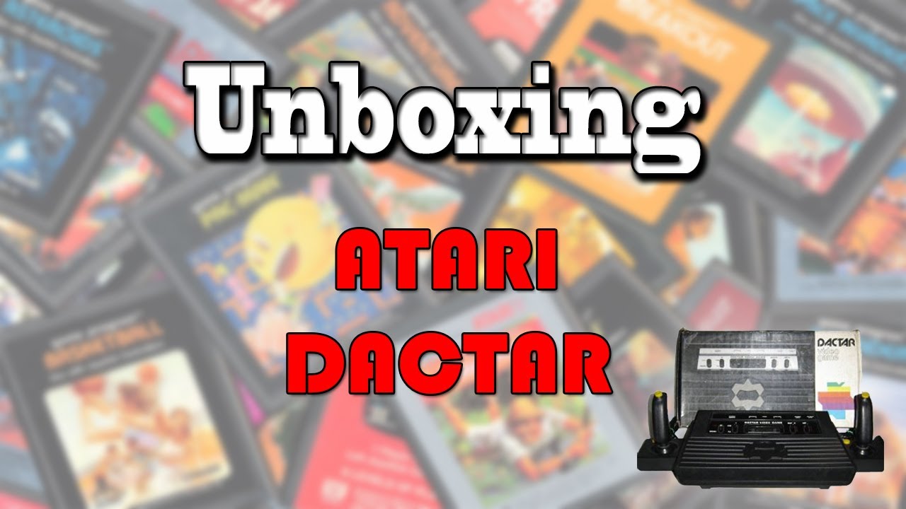 Atari Dactar videogame [UNBOXING] - YouTube