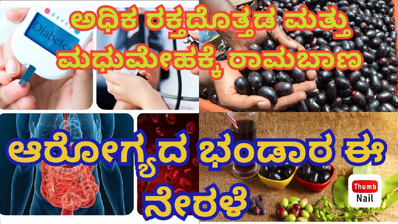 ಆರೋಗ್ಯದ ಭಂಡಾರ ಈ ನೇರಳೆ ಹಣ್ಣು - Nerale Hannu (Jamun Fruits) Health ...