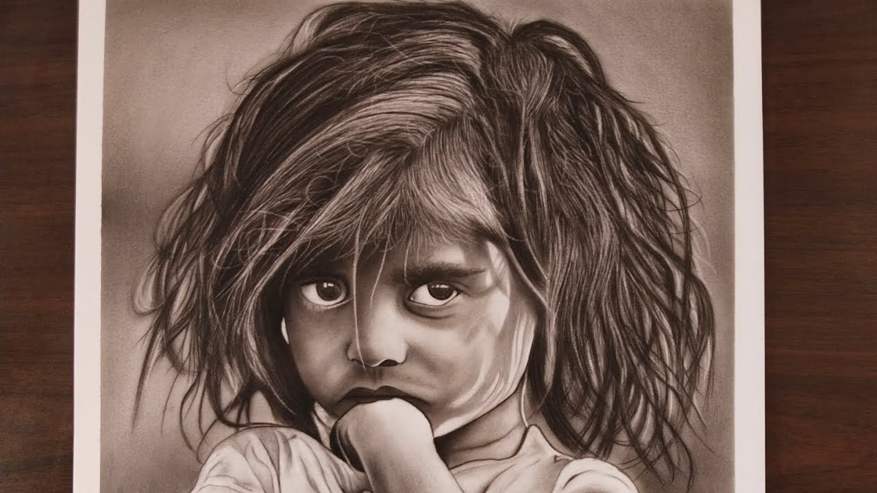 Hyper Realistic Baby Sketch 😍 Timelapse ( Samir Art ) 🎨 - YouTube