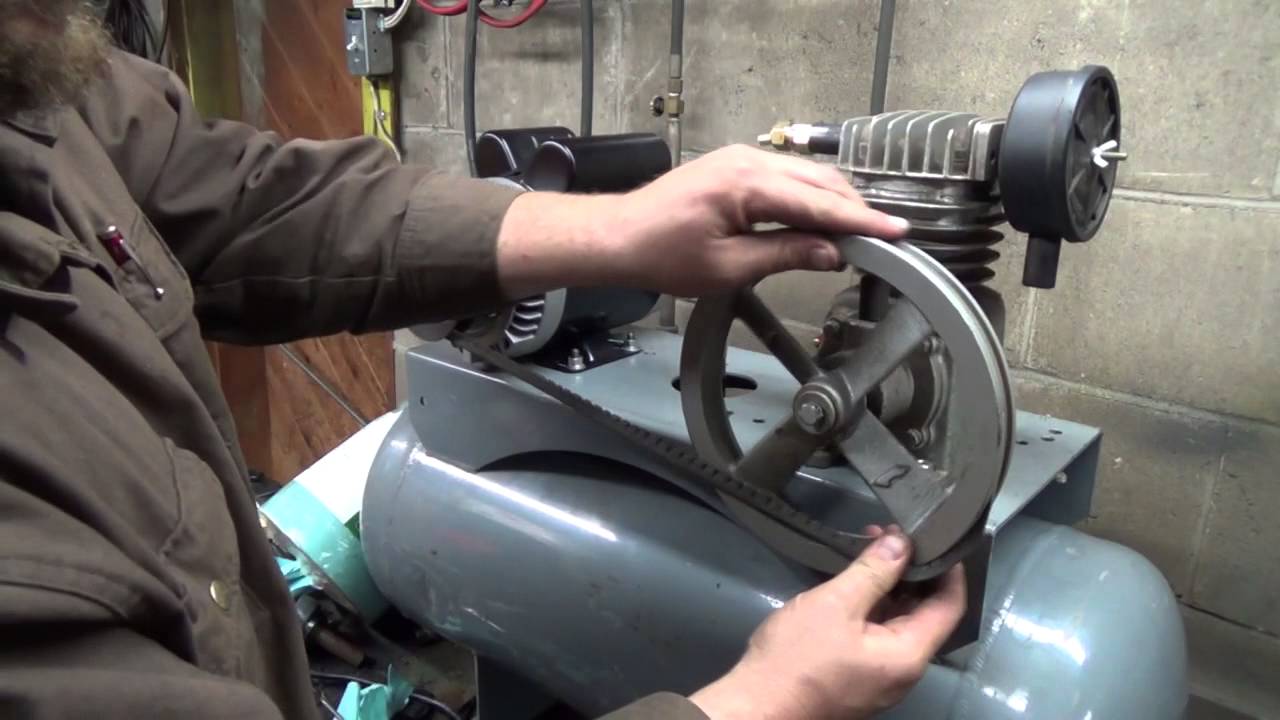 Throwing together the small compressor but theres issues - YouTube