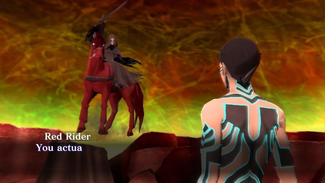 Shin Megami Tensei III Nocturne HD Remaster [Boss: Red Rider] - YouTube