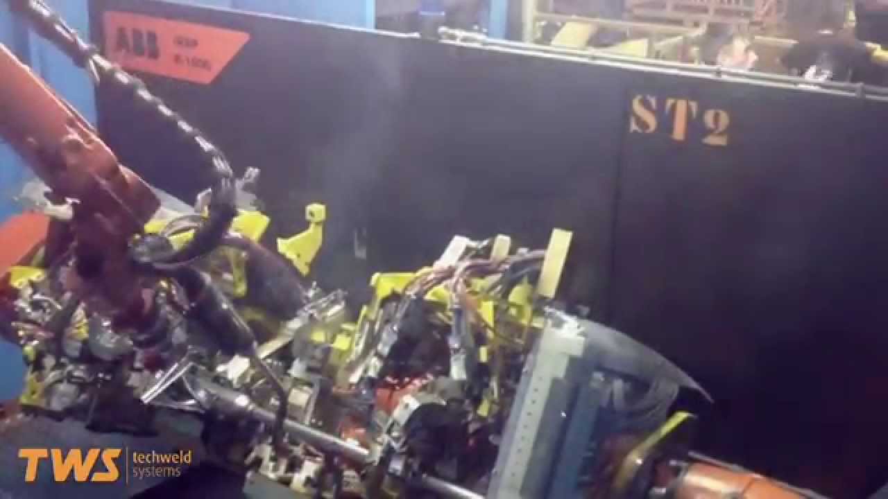 TWS | Welding Line for Mitsubishi | Techweld Systems - YouTube