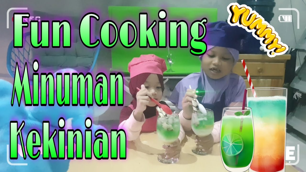 Kita Fun Cooking Buat Minuman Kafe Yang Enak Banget Nih Ges #kokicilik ...