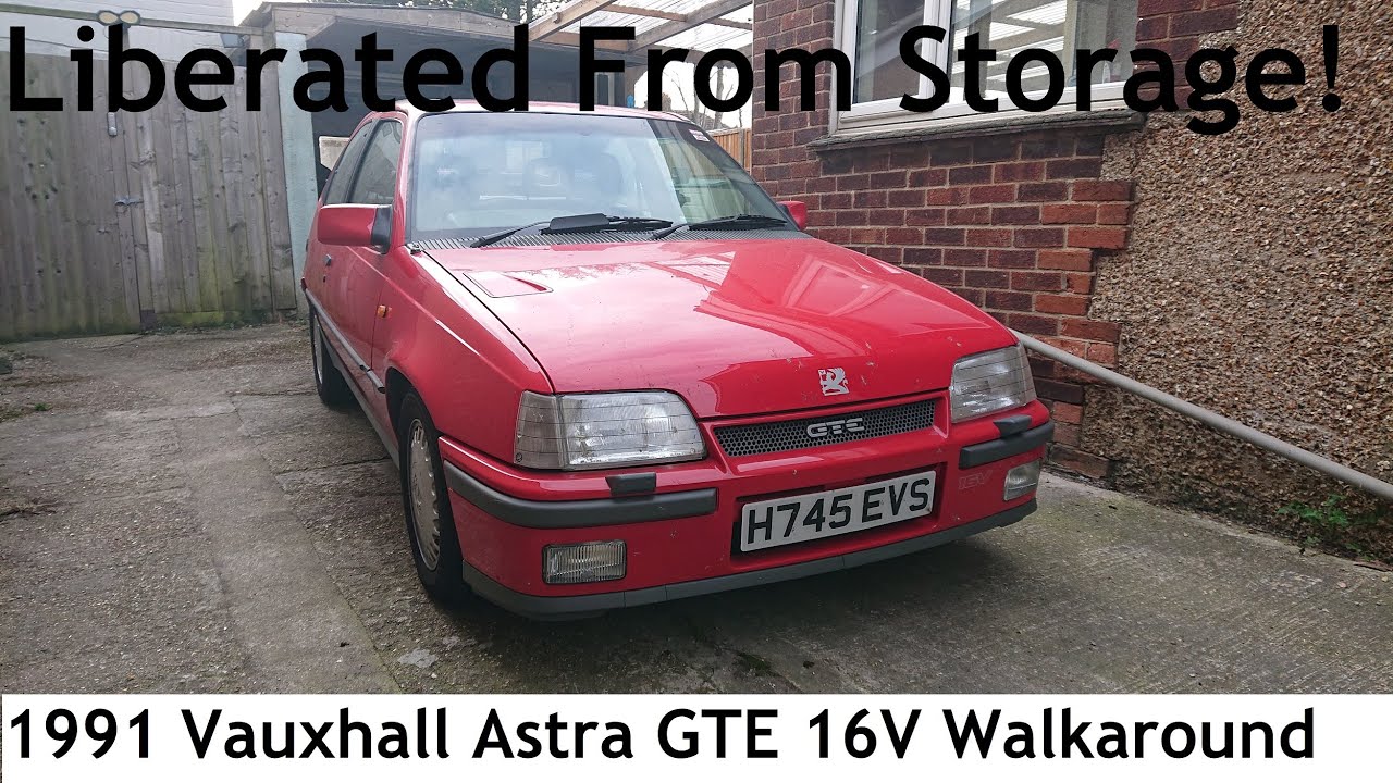 Released From Storage for 2025: 1991 Vauxhall Astra Mark II GTE 16V ...