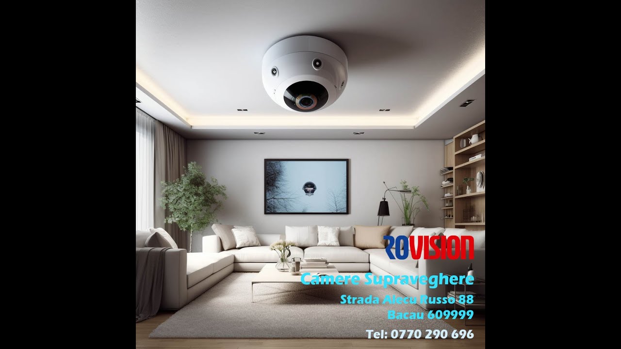 Camere Supraveghere Interior - Rovision Sisteme Supraveghere - YouTube