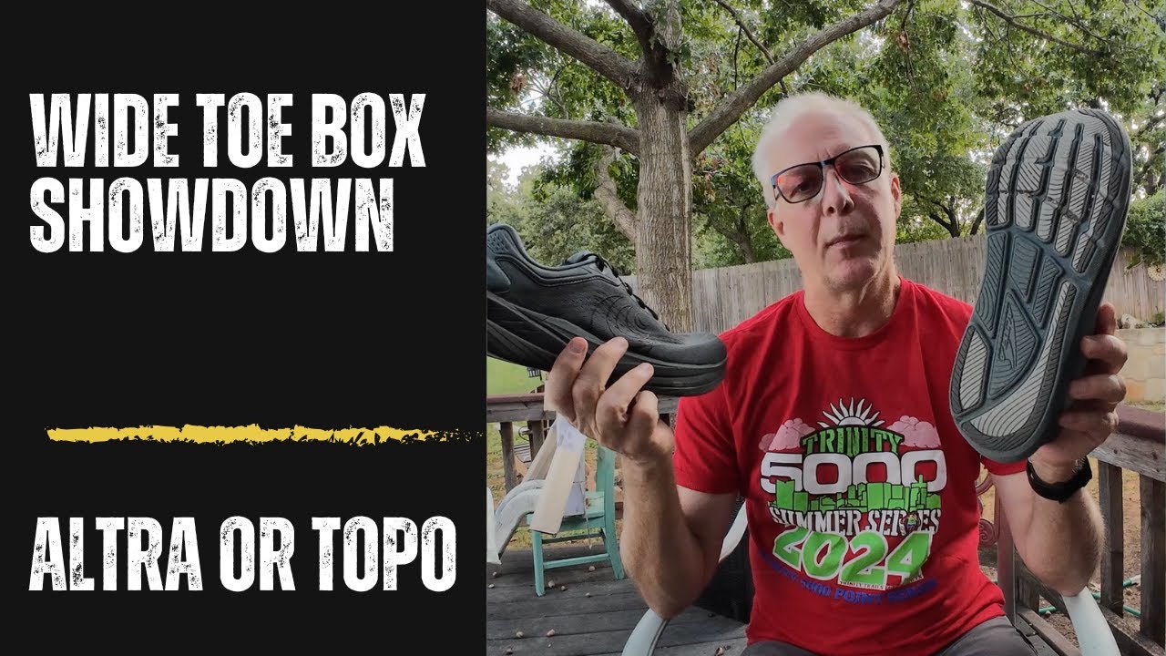 Wide toe box showdown - Altra or Topo - YouTube