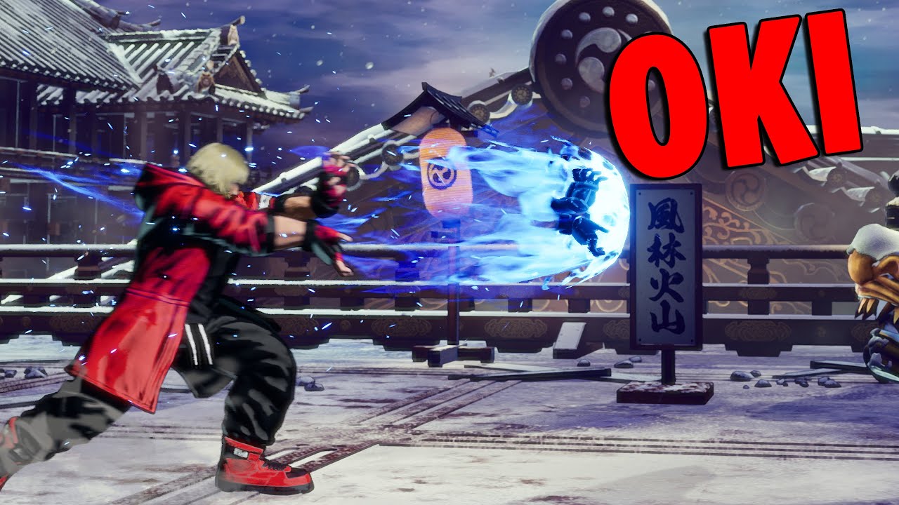 FATAL FURY COTW : KEN - FireBall OKI Setups - YouTube