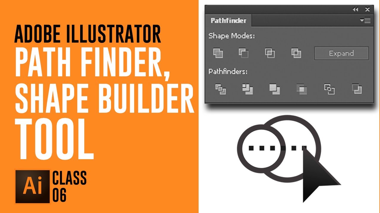 Adobe Illustrator Training - Class 6 - Compound Shapes, Path Finder ...