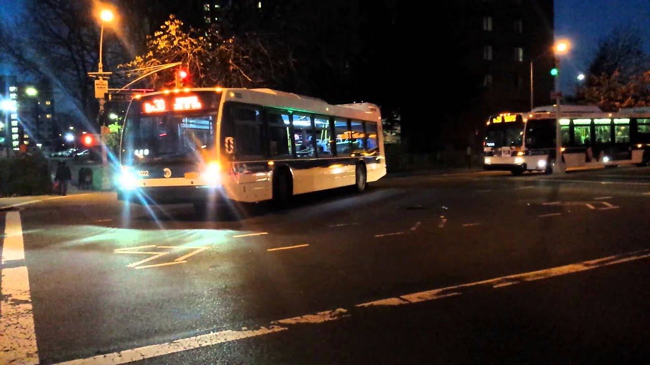 MaBSTOA Bus: Orion Vll [#4542 #4417] & NovaBus LFS [#8322] Bx30 Bus ...