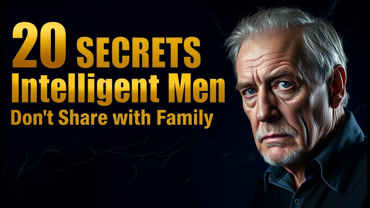 The 20 Secrets an INTELLIGENT Man Keeps From His Family LIFE LESSONS ...