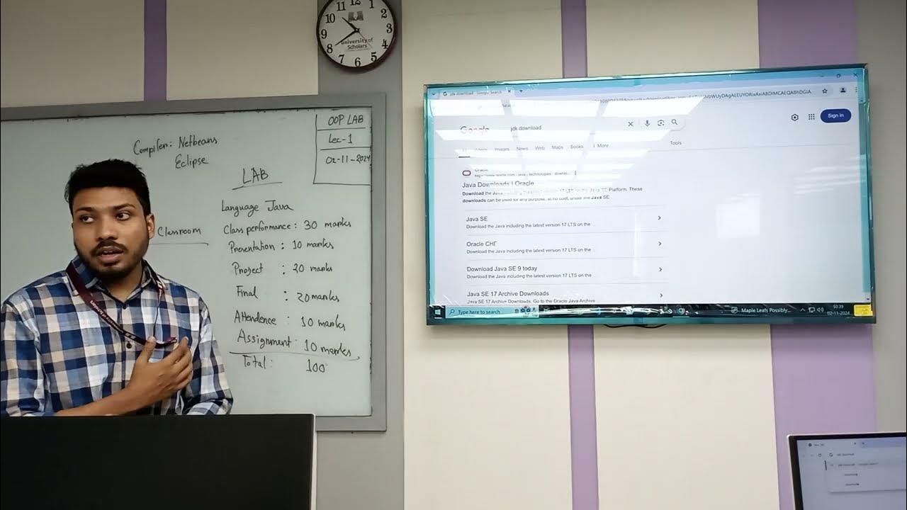 Oop Lab Lecture 1 Cse Ashif Mahmud Joy University Of Scholars Youtube