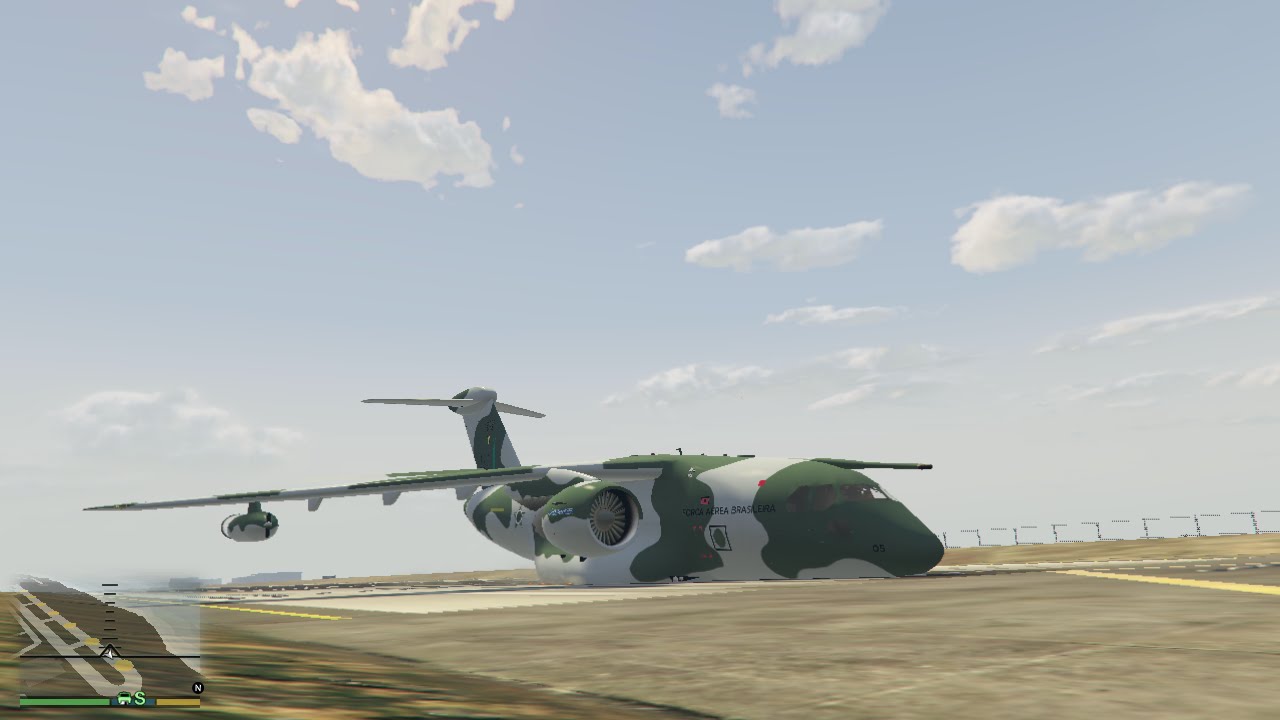 GTA 5 Embraer KC-390 FAB / Fedex mod UPDATED - YouTube