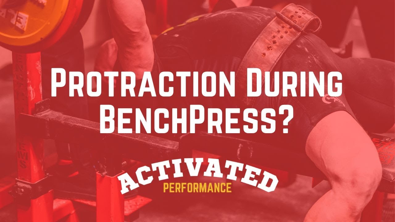 Protraction During Bench Press | Better Pecs - YouTube