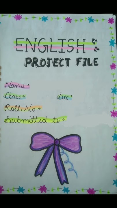 First Page Design 🤩| Introduction Page design | Easy | Simple # ...