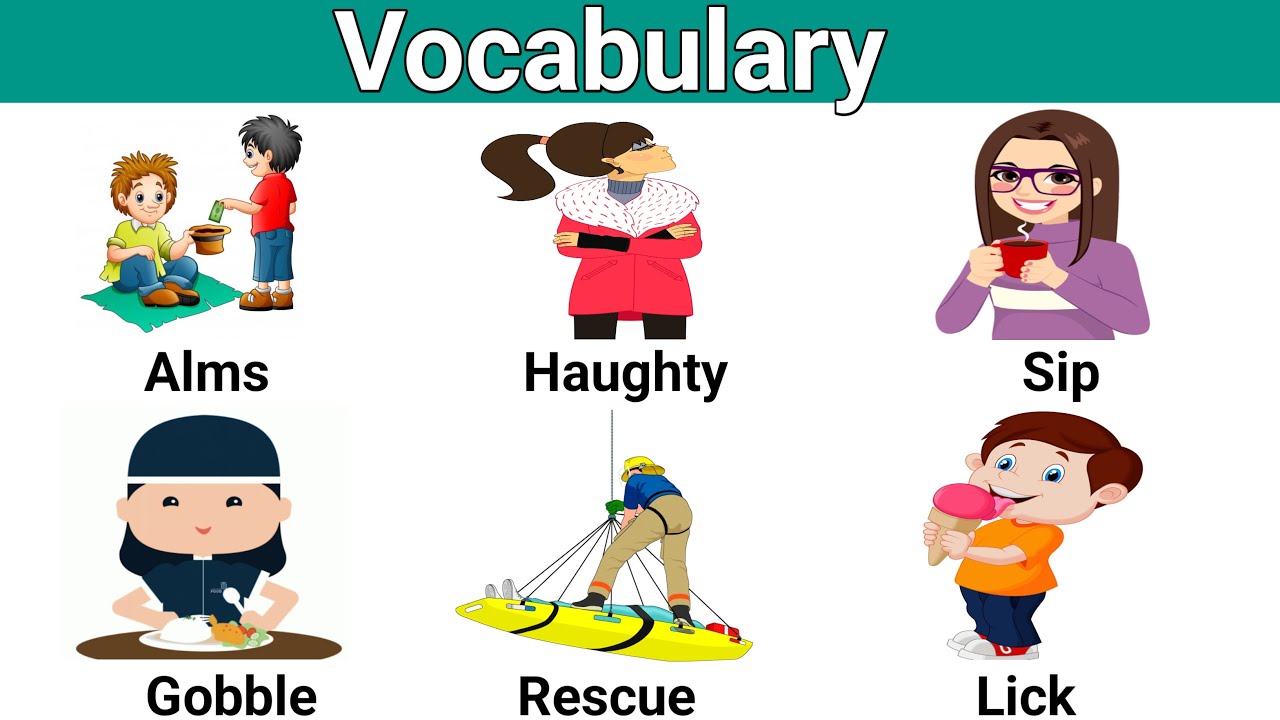 Useful English vocabulary Verbs | Daily use words with picture and ...