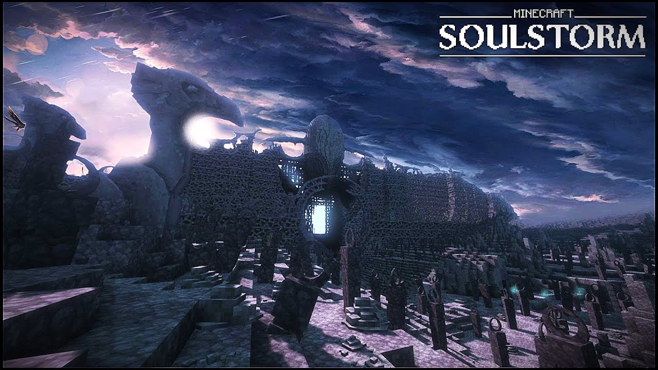 MINECRAFT SOULSTORM ADVENTURE MAP/ Recreating Soulstorm in Minecraft ...
