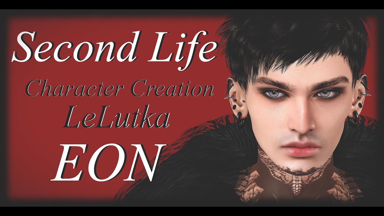 【Second Life】Character Creation LeLutka EVO X Head Eon for Halloween? # ...
