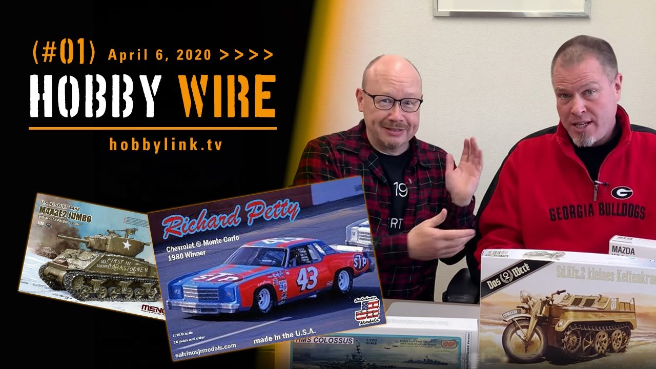 New Scale Model Releases for April 6th | Hobby Wire 1 - YouTube