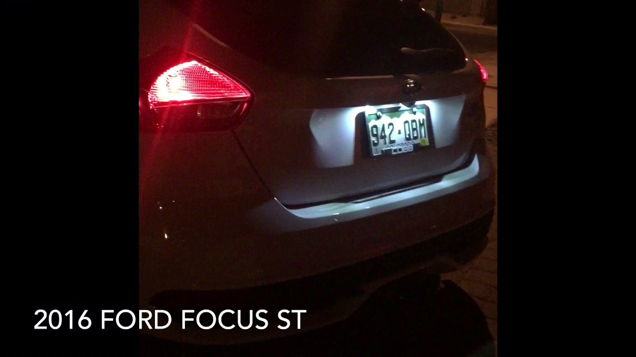 2016 Ford Focus ST 3" Straight Pipe - YouTube