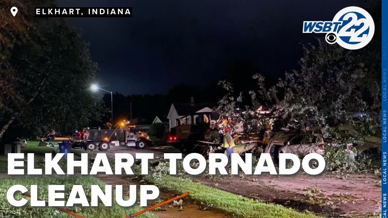 National Weather Service classifies Elkhart tornado as EF1 - YouTube
