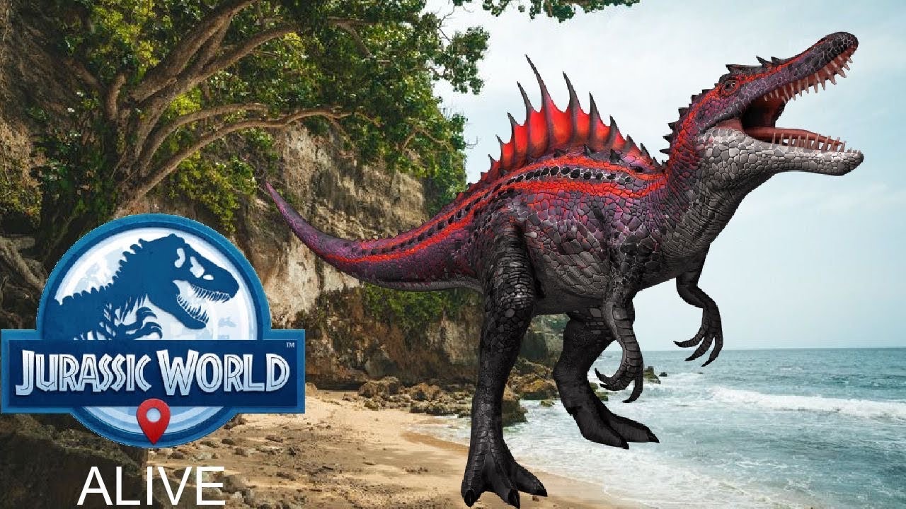 Jurassic World Alive Unlocking Spinonyx - YouTube