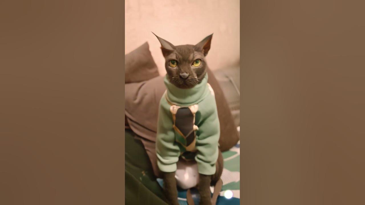 кот нейросеть #котики #нейросеть #коте - YouTube