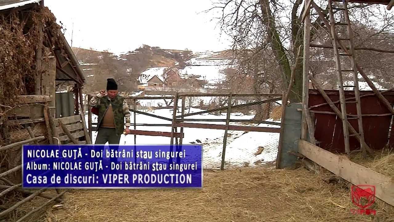 Nicolae Guta - Doi batrani stau singurei - YouTube