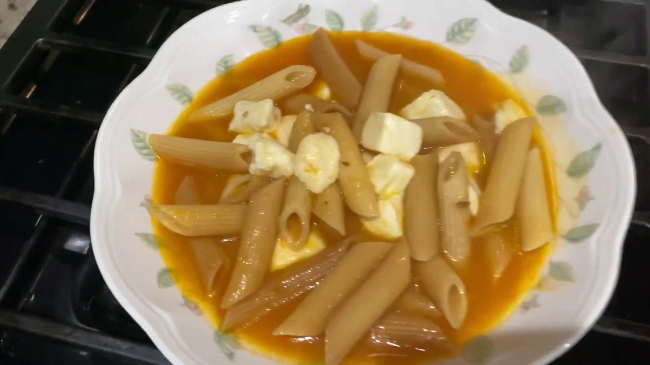 Sopa de Penne con Queso!! - YouTube