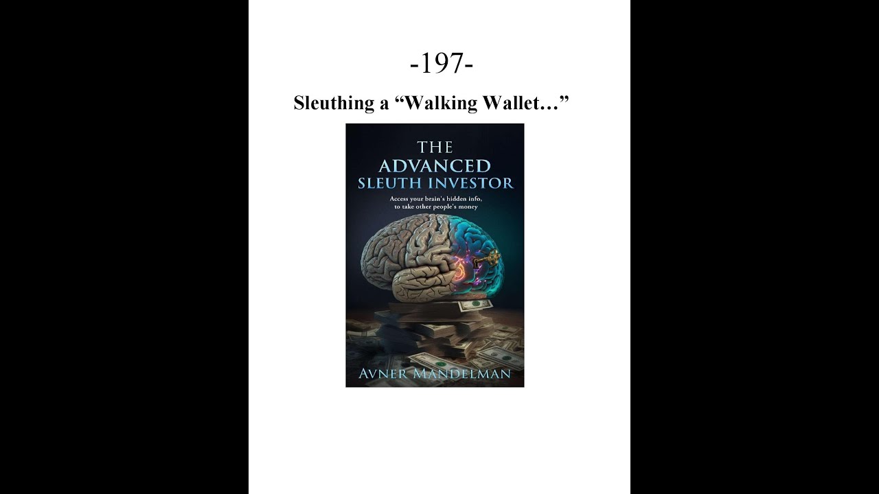 Sleuthing a "Walking Wallet" -- Dec 6 2025 - YouTube