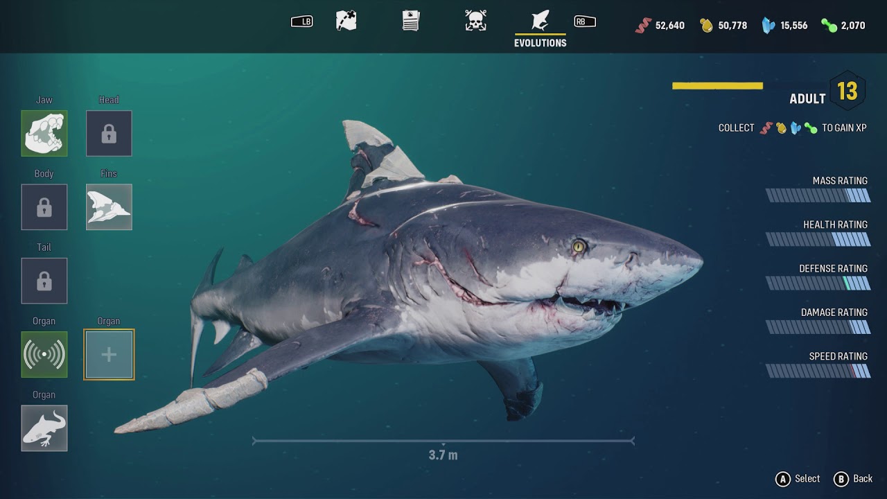Maneater - Episode 4: Unlock Bull Shark's Bone Fins and Mineral ...