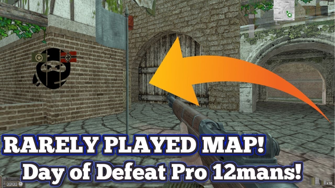 PLAYING A VERY RARE MAP! Day of Defeat Pro Scrims! - YouTube