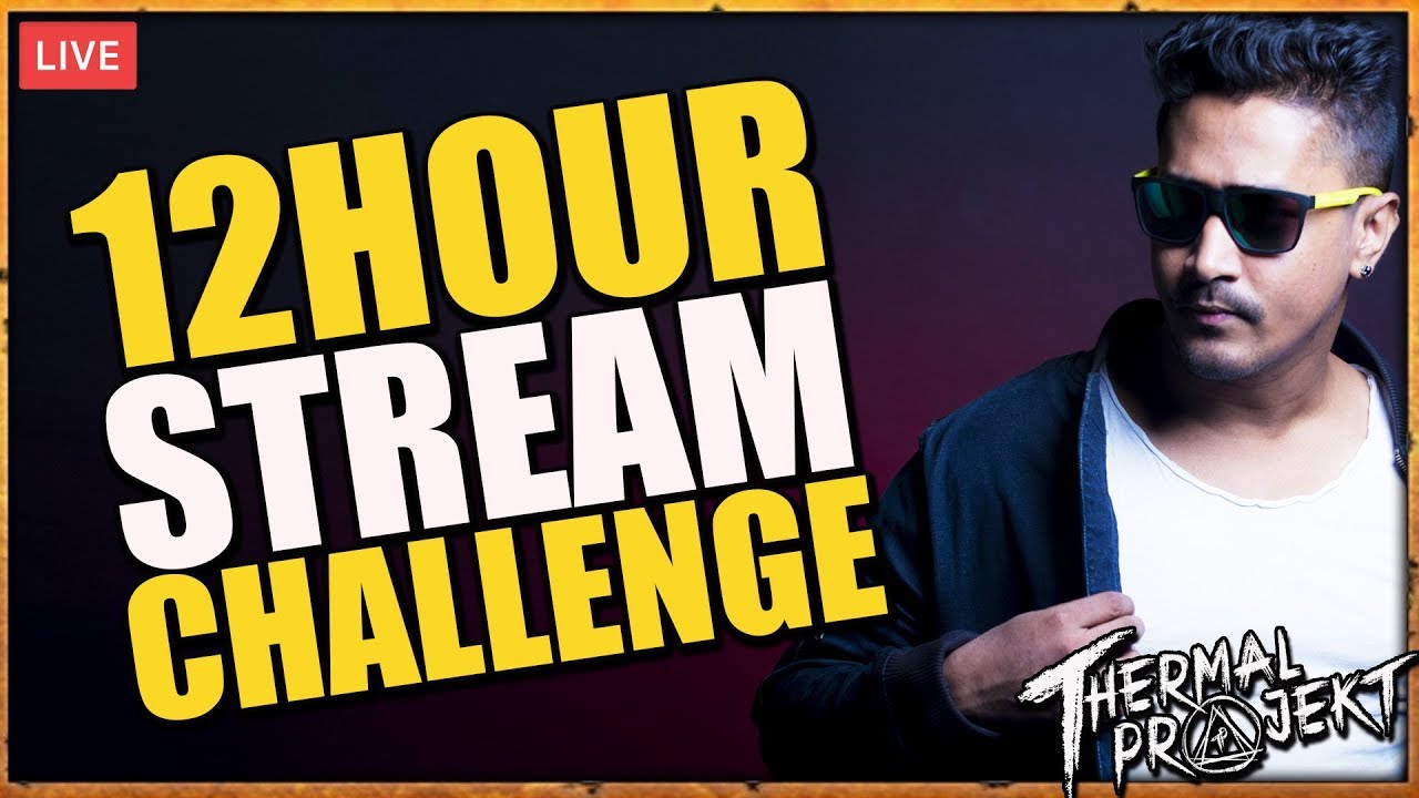 HEALTH DESTRUCTIVE 12HOUR STREAM CHALLENGE !giveaway !paytm !sponsor - YouTube