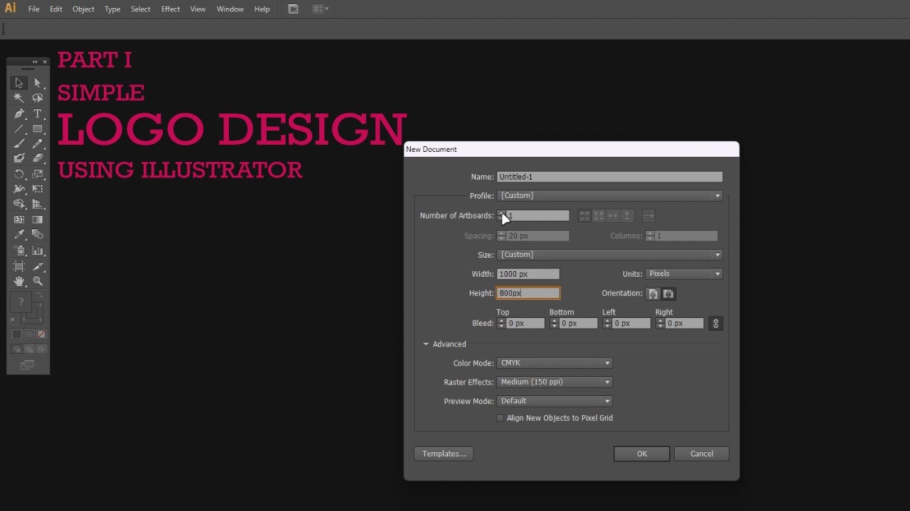 Logo Design with Illustrator - coursework guide for Fundamentals of ...