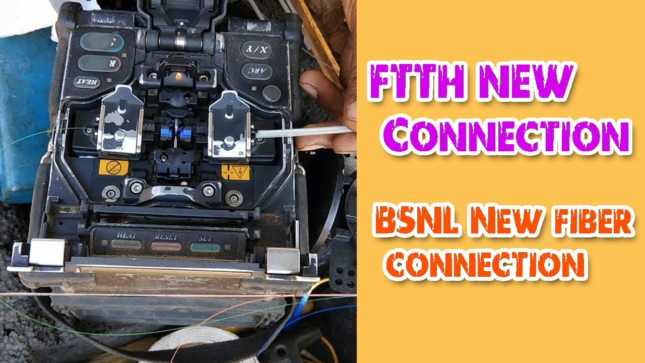 BSNL New fiber connection installation step by step | Airgenie new ...