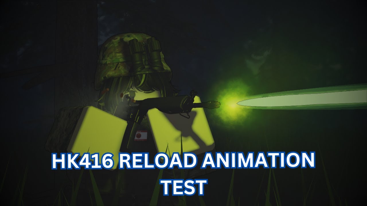 HK416 Reload Animation Testing - YouTube
