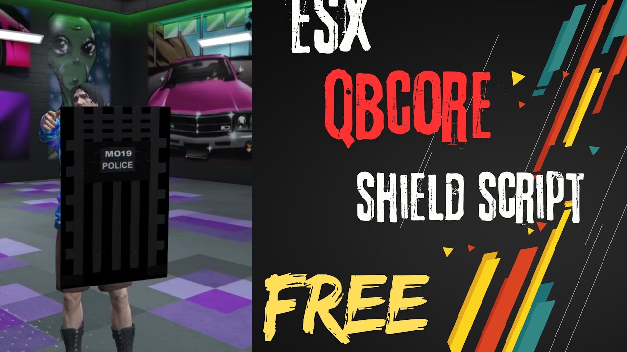 Free | SHIELD SCRIPT | ESX - QBcore Latest | GTA5 | FIVEM - YouTube