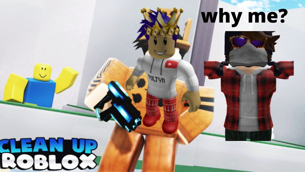 clean up roblox - YouTube