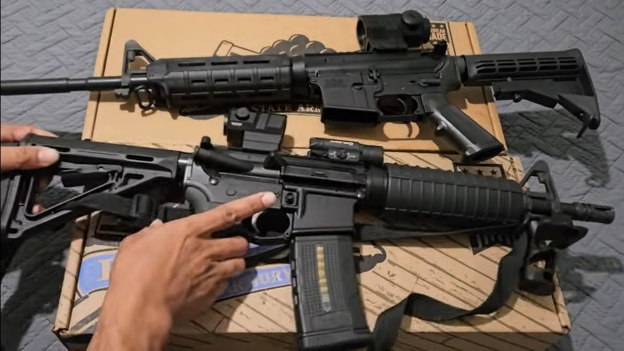 AR 15 Pistol/SBR Vs AR 15 Rifles 16 inch + - YouTube