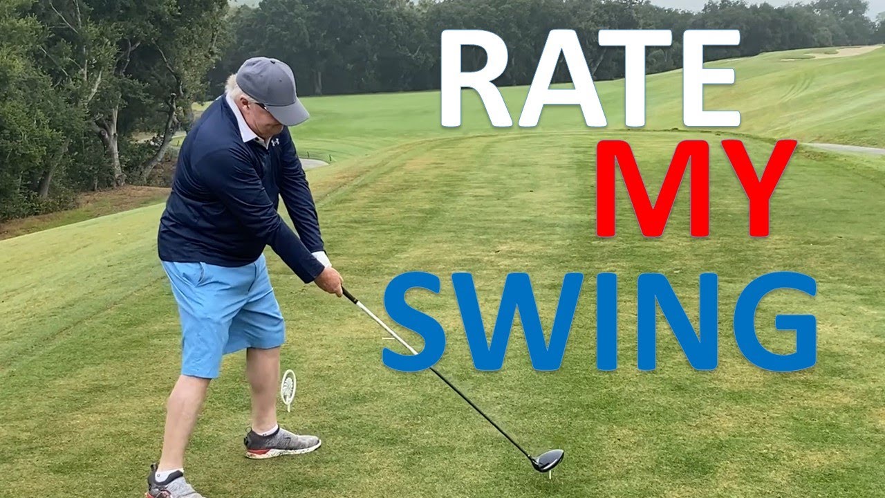 RATE MY SWING - Golf lessons please - YouTube