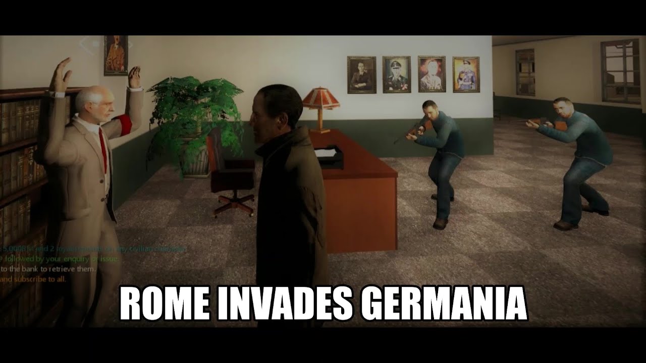 ROME INVADES GERMANIA! Gmod 1942RP - YouTube