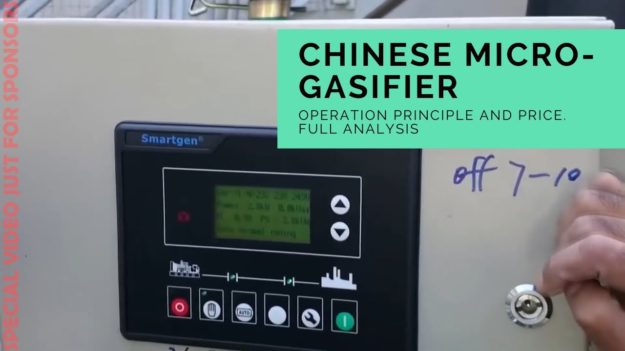 Chinese micro-gasifier: operation principle and price. Full analysis ...