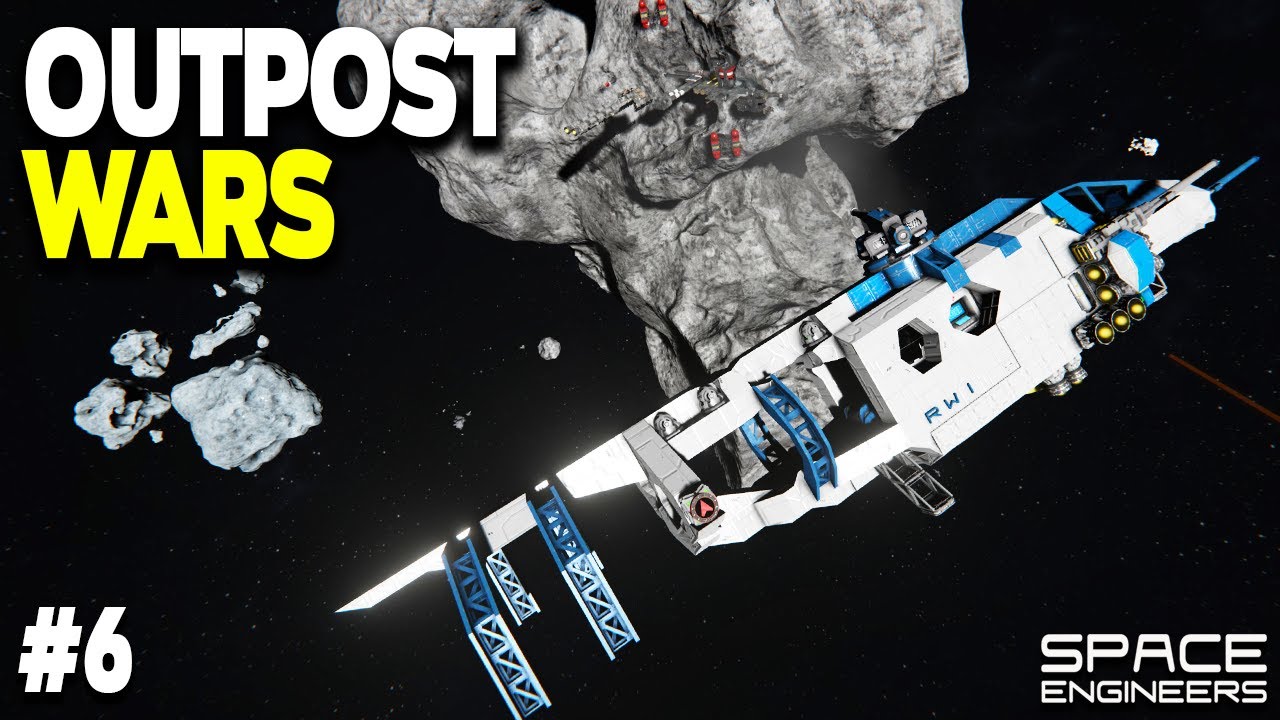 Locating THE BASE!! - Space Engineers: OUTPOST WARS - Ep #6 - YouTube