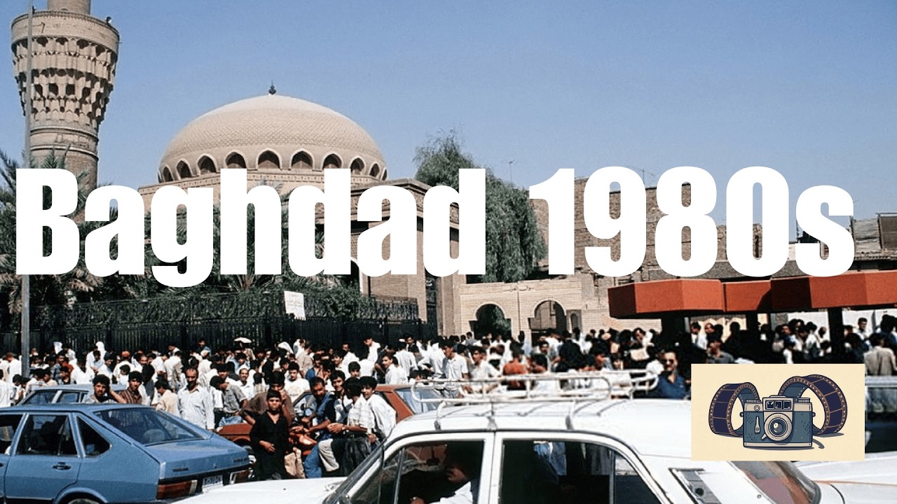 Baghdad, Iraq in the 1980s | Rare Historical Footage And Unseen Side Of ...