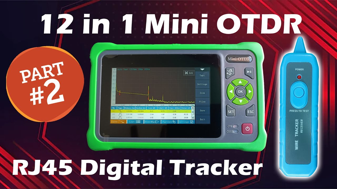 Low Budget Mini OTDR Review in Tamil - Part 2 | OTDR With OPM & VFL ...